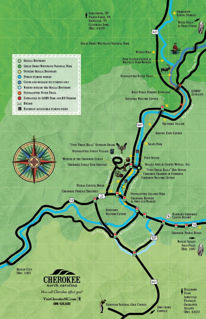 cherokee_map : Fish Cherokee